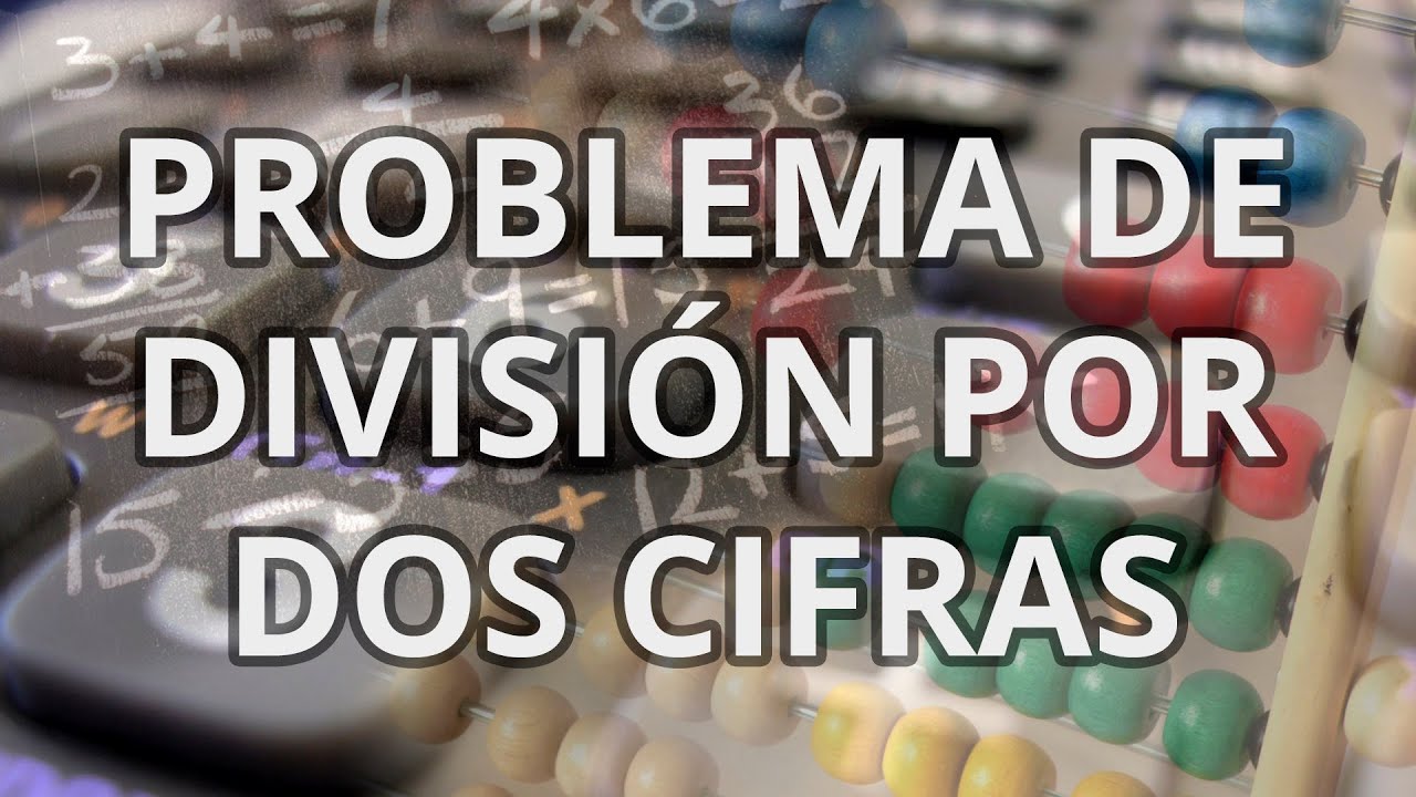 Educatina - Problema de división por dos cifras