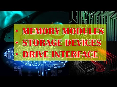 MEMORY MODULES/STORAGE DEVICES/DRIVE INTERFACE