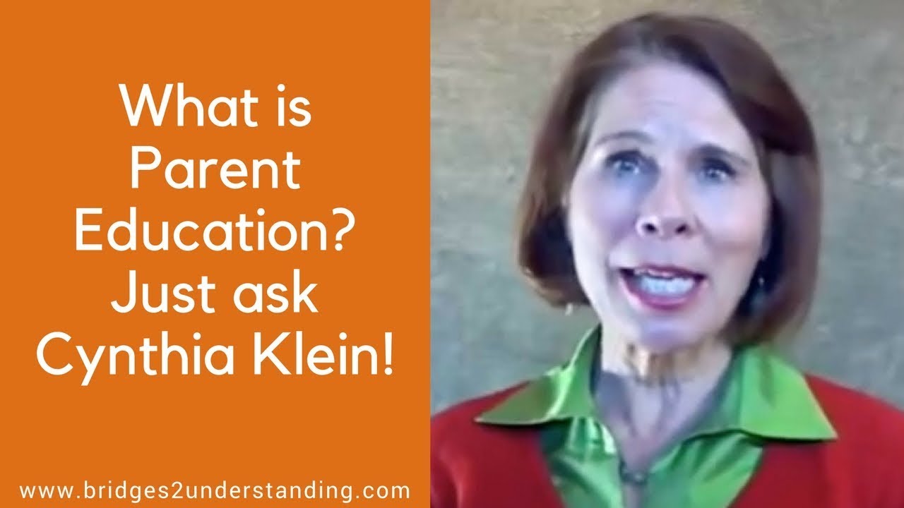 What is Parent Education? A Moment with Parenting Expert Cynthia Klein!