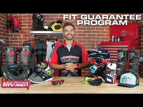 Apparel Fit Guarantee Program | Rocky Mountain ATV/MC