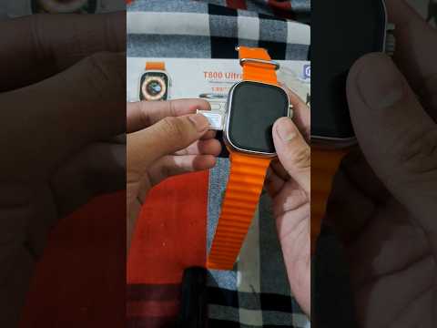 How to insert sim card 🤔 in t800 ultra smart watch #shorts #viral #smartwatch
