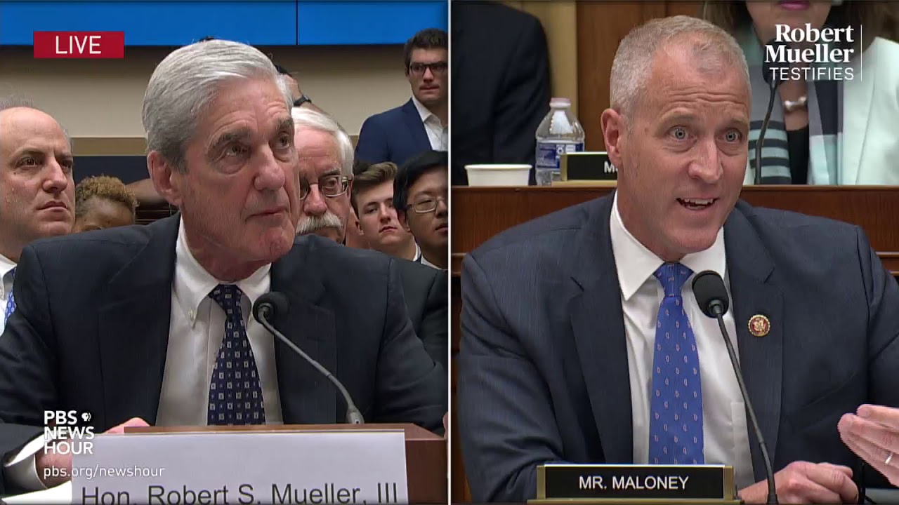 WATCH: Rep. Sean Patrick Maloney’s full questioning of Robert Mueller | Mueller testimony
