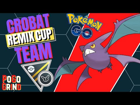 CROBAT Reigns Down TERROR On The Ultra League Remix Cup In Pokemon GO Battle League!!