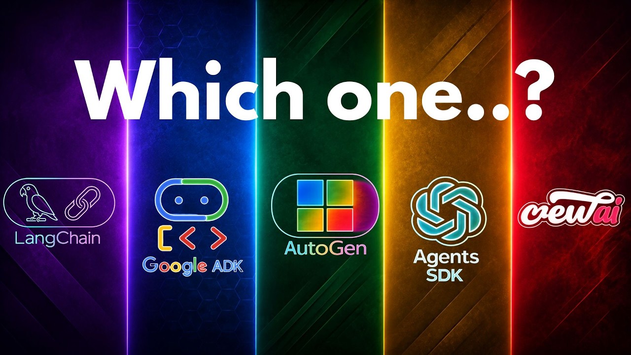 5 Agentic AI Frameworks You Must Know