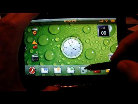 X10 MID Windows CE Tablet Review | Bilancia's family (formerly gadget) blog