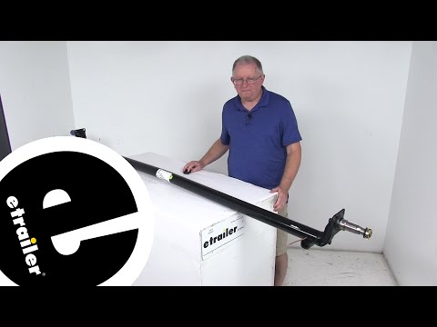 etrailer | A Closer Look at the Dexter Trailer Axle Beam with 4" Drop E-Z Lube Spindles