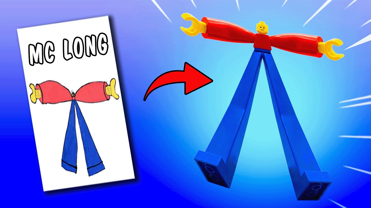 I Turned Your Drawings into LEGO Minifigures