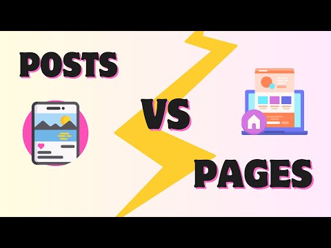 POST VS PAGE WHAT IS THE DIFFERENCE | STATIC CONTENT VS DYNAMIC CONTENT | TUTORIAL 3 |WORDPRESS 2024