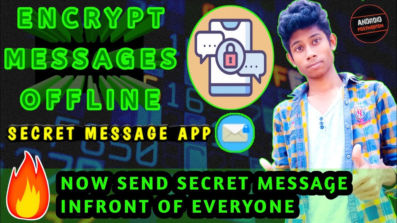 Two Unbelievable offline Secret Message App | Encrypted Message 😉🔥