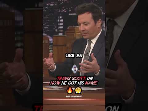 Travis Scott On HOW He Got His NAME 🔥