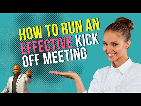 How to Run an Effective Project Kick-off Meeting (Agile PM101)