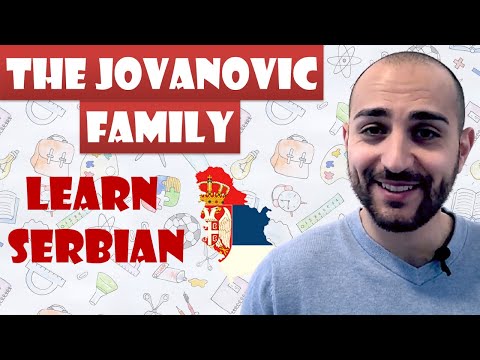 Learn Serbian ★ The Jovanović Family