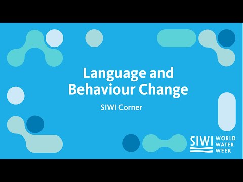 Language and Behaviour Change - SIWI Corner