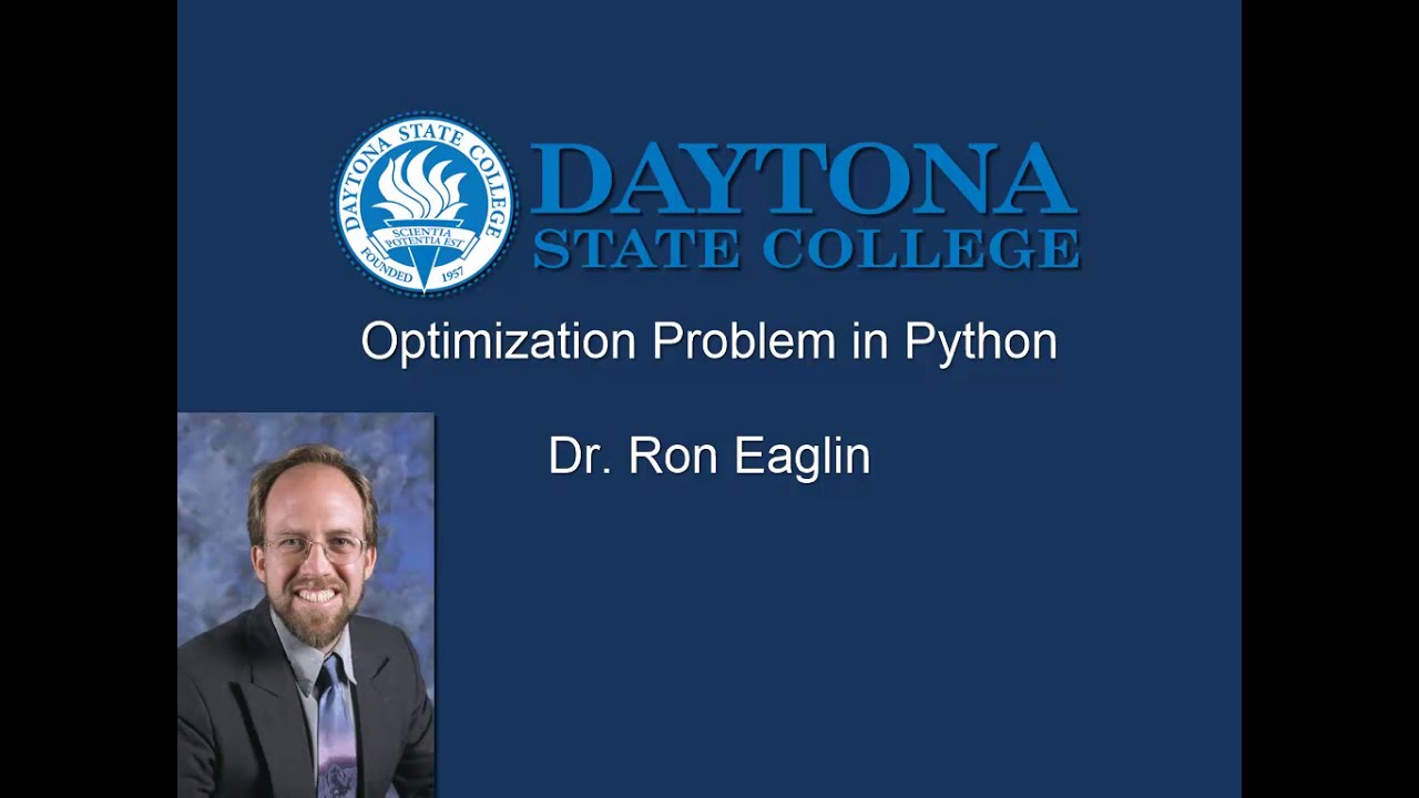 Solving Optimization Problem with Python