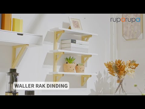 Jual Informa Waller Rak Dinding 3 Tingkat Hitam Terbaru | Ruparupa