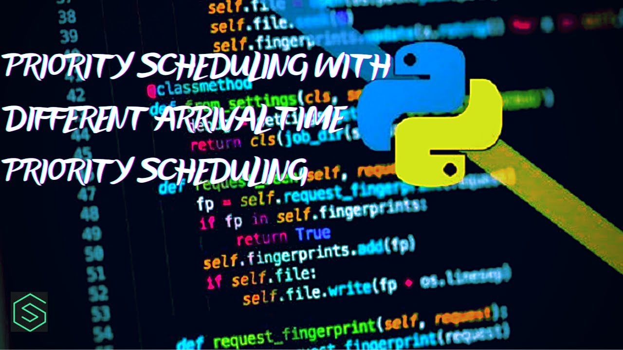 priority scheduling with different arrival time using python|Python Programs|PSAT|schedulingprograms