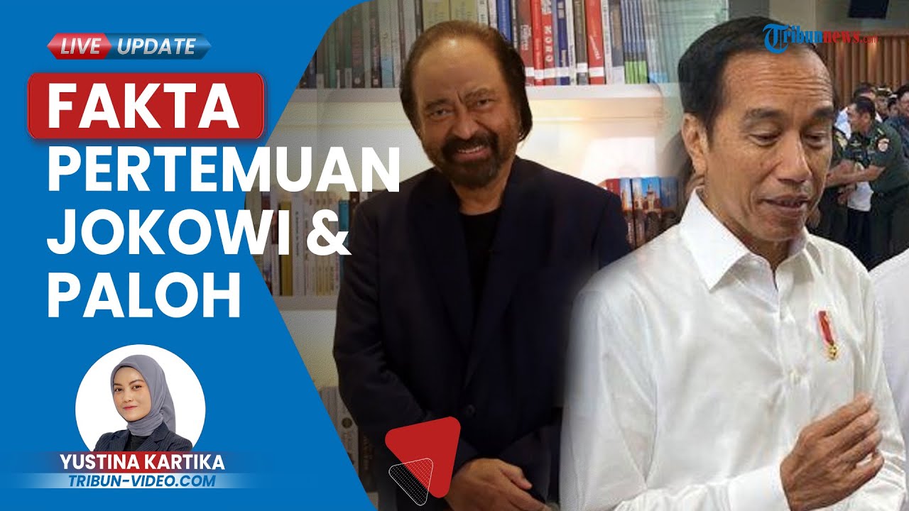 Dadakan Bertemu Surya Paloh di Istana Negara, Presiden Jokowi: Saya Sebetulnya hanya Jadi ...