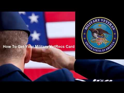 Military Veteran's ID Card, Verified.
