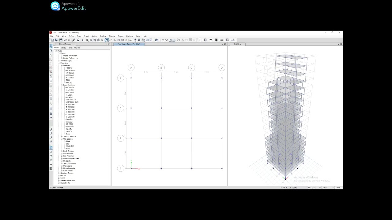 #Final year project #G+23 storey building design #Advanced wind load analysis #Advanced design