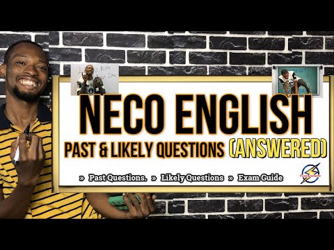 NECO English Likely Questions And Answers