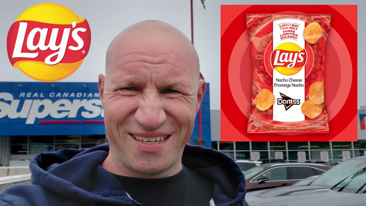 Lay's New Nacho Cheese Flavoured Chips! (Dorito's)