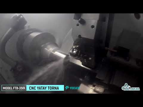 Model FTB-350L - CNC YATAY TORNA