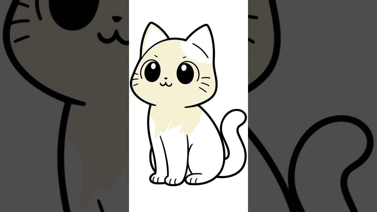 Cat Coloring Pages  #CatColoringPages #PrintableArt #ColoringBliss  #viral #drawing #coloringpages