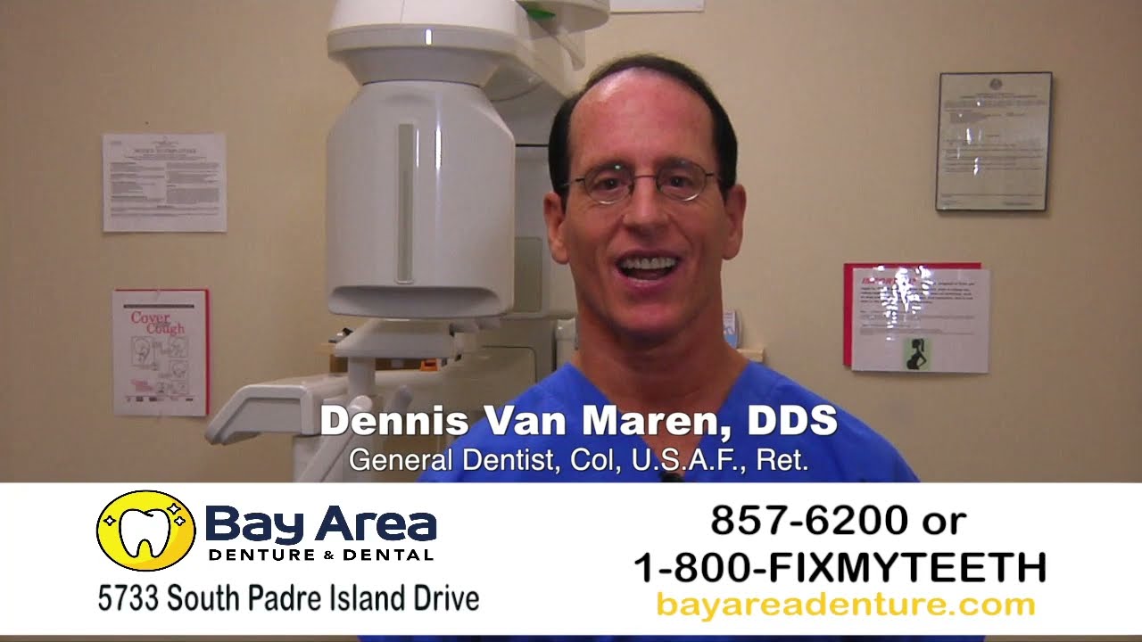 Mini-Dental Implants, Bridges, tooth extractions, veneers at Bay Area Denture and Dental.