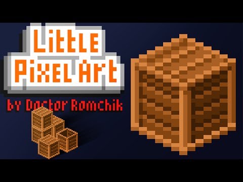 Little Pixel Art - Isometric Box (32x32 pixels)
