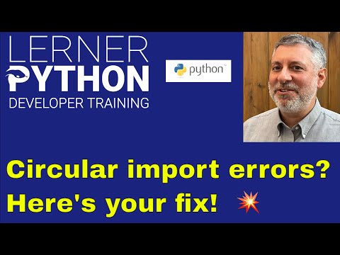 Understanding (and avoiding) circular modular imports in Python