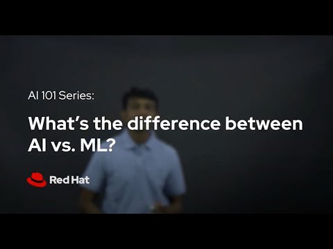 AI 101: What’s the difference between AI and ML?