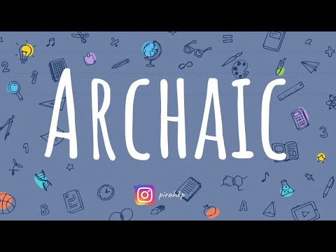 Archaic meaning | Learn English Vocabulary| Word of the Day #improvinglish #learnenglish