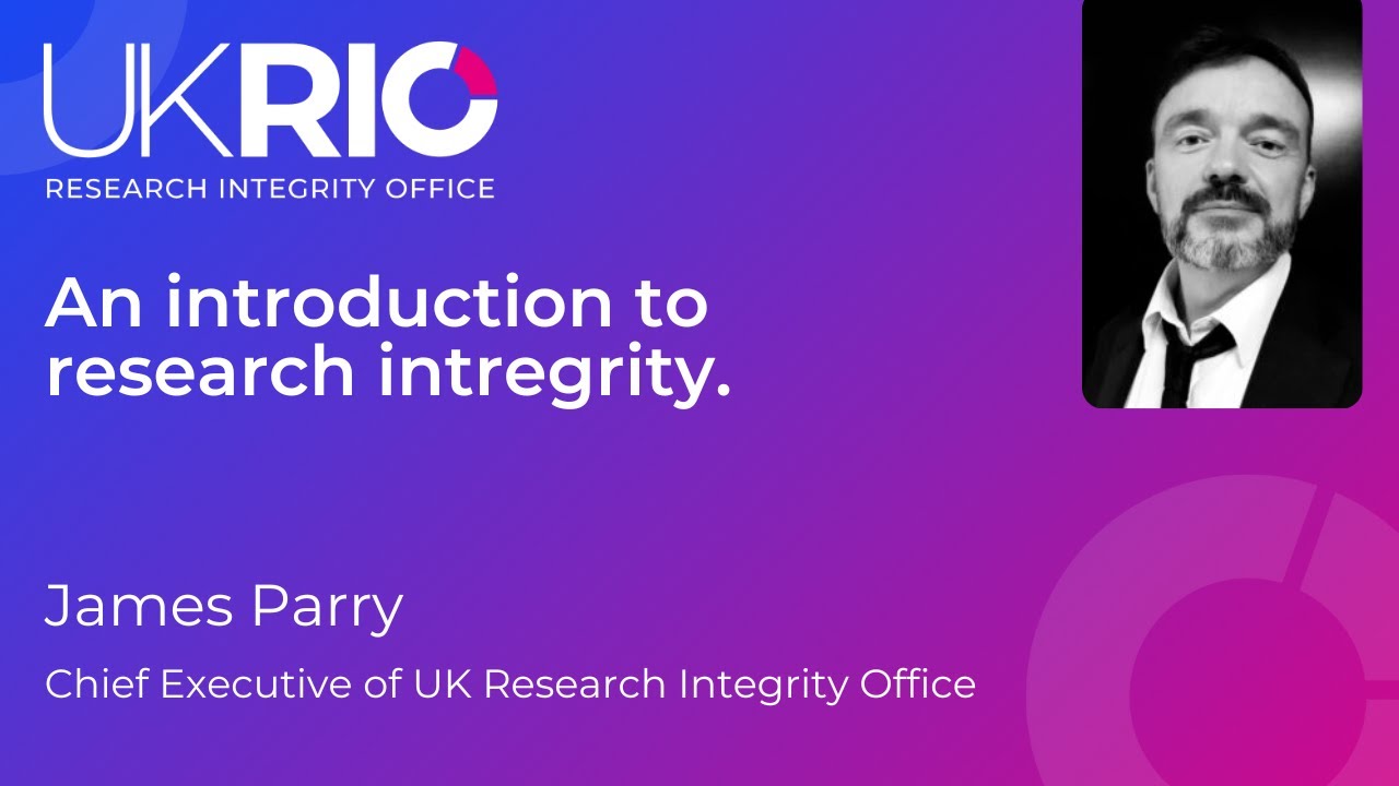 An Introduction to Research Integrity