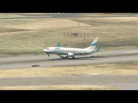 Bodrum Milas Airport Landing RWY 28.
