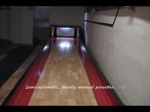 Basement Bowling lane project
