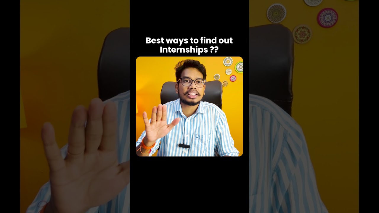 Best Way to Find Internships | Telugu