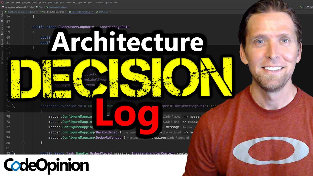 Architecture Decision Records (ADR) as a LOG that answers 