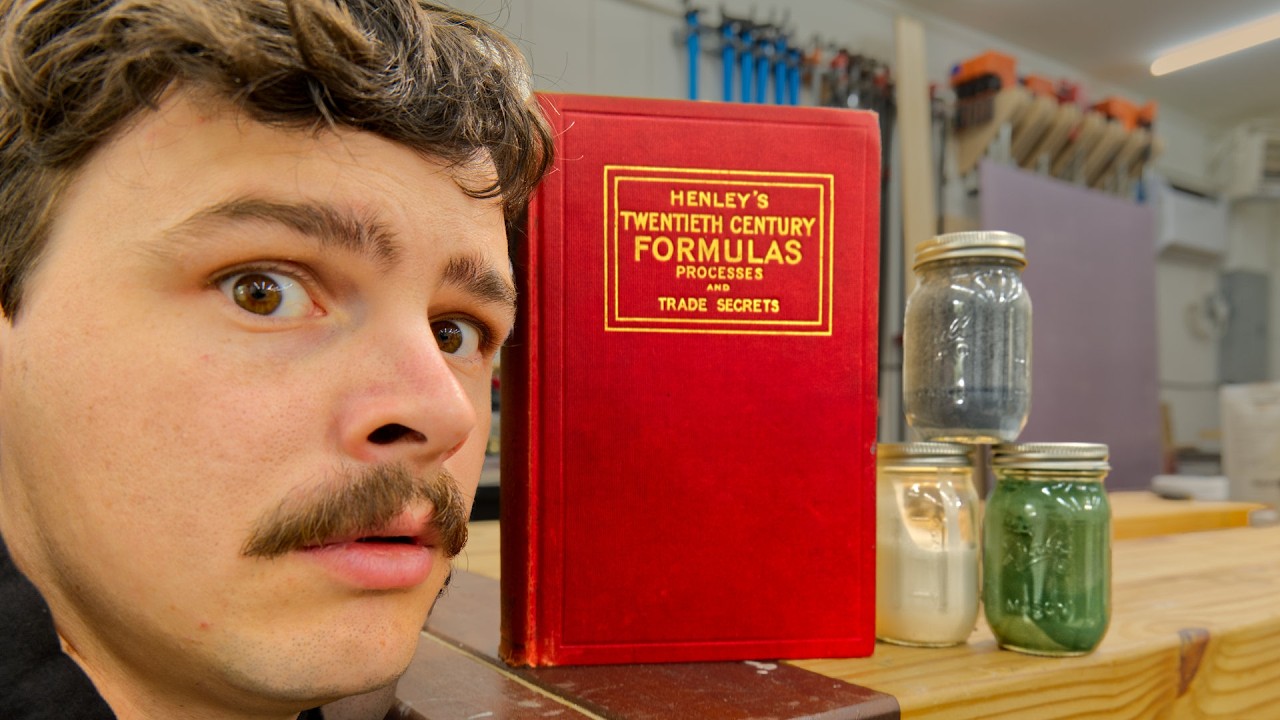 I Made Paint from the Most Dangerous DIY Book Ever Written