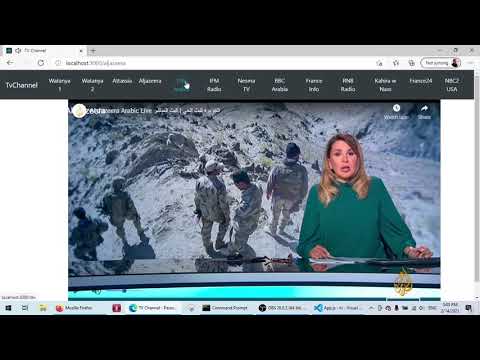 Create a Web Stream TV (ReactJs) AR