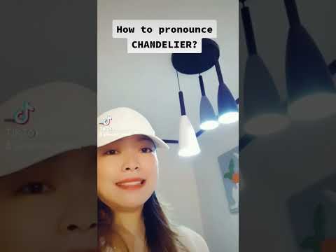 How to pronounce CHANDELIER? #howtopronounce #englishlessonsonline