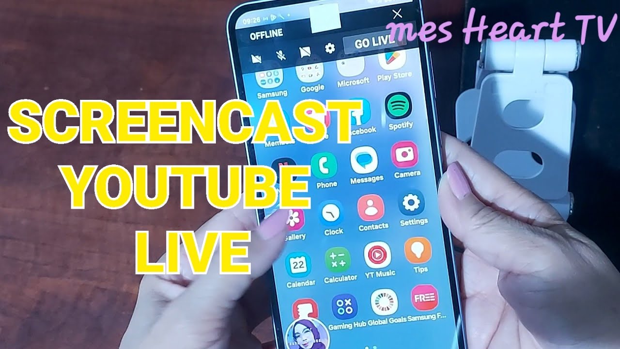 Paano Mag Live Ng Screencast Sa YouTube Gamit Ang Cellphone
