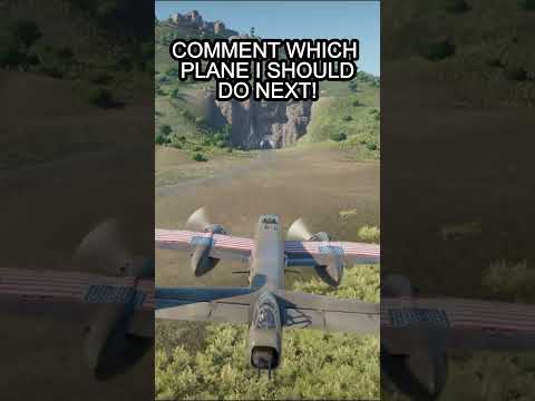 B-25J-20 MITCHELL TUNNEL RUN WITH FREEBIRD! #aviation #gaming #warthunder #shorts