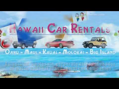 Hawaii Car Rentals - Cheap Rental Cars in Maui, Kauai, Honolulu and Big Island Locations