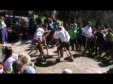 Ballo Tirolese "Schuhplattler" In Val Di Casies