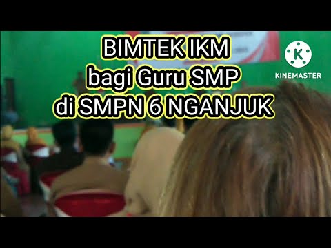 Bimtek IKM bagi Guru SMP dinas Pendidikan Kab. NGANJUK