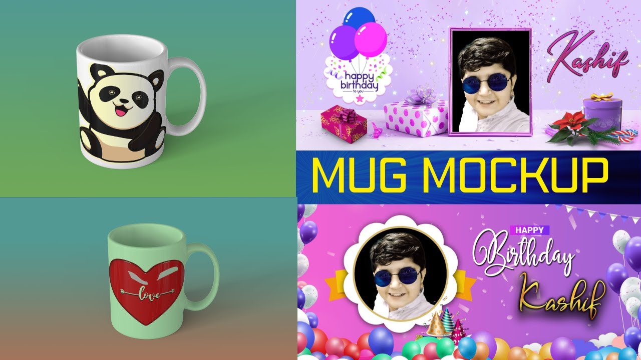 Coffee Mug Mockup PSD File | Tea Cup Mockup Design Free Download | Yusuf Graphics