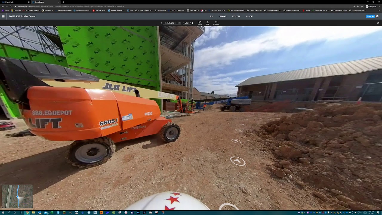 First DroneDeploy 360 Walkthrough