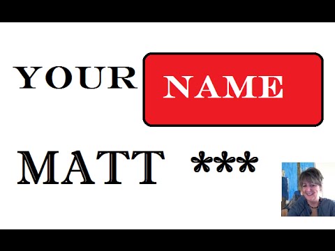 Matt Name Meaning 1st. Name 🎥 Neimology Science ®