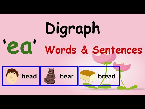 Digraph ea | short sound | Phonics | ea Words & Sentences