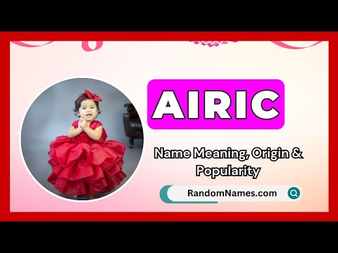 Airic - Baby Girl Name Meaning, Origin & Popularity - RandomNames.com